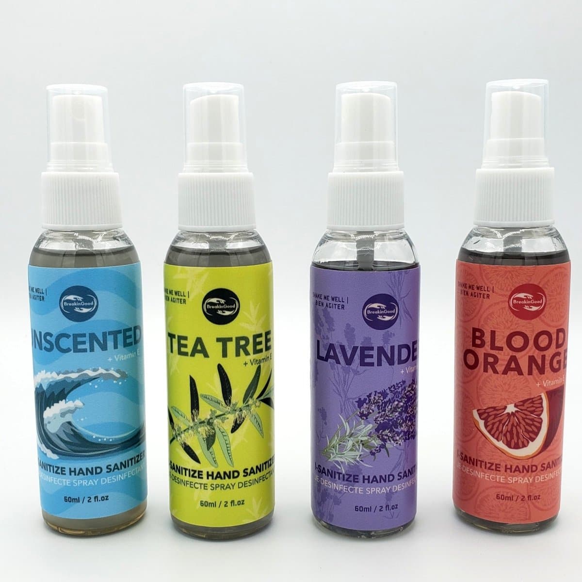 Moisturizer Hand Sanitizer Spray Mist (Pack Of 4) | 60 ml - RedSky Medical